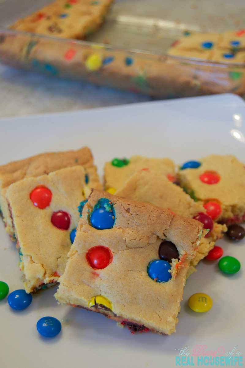 Cake Mix Cookie Bars - The Diary of a Real Housewife